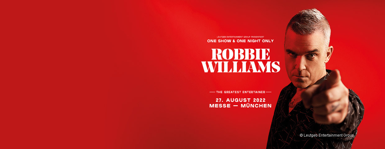 Robbie Williams Tickets - Ticketcorner offizieller Ticketverkauf