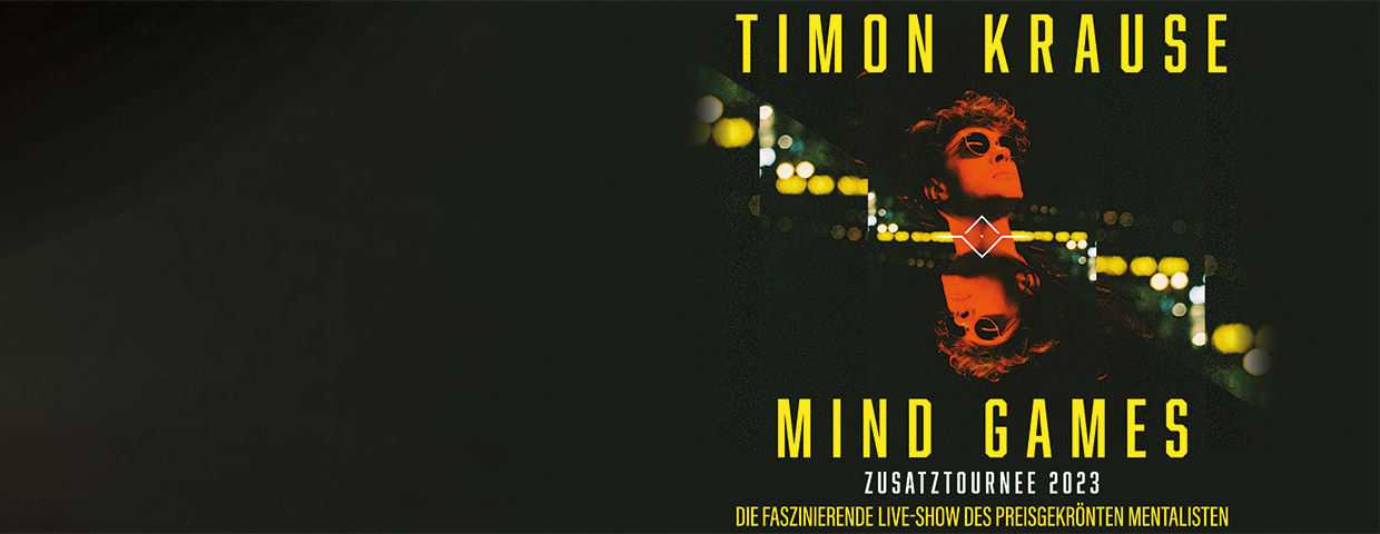 Timon Krause Tickets - Ticketcorner offizieller Ticketverkauf