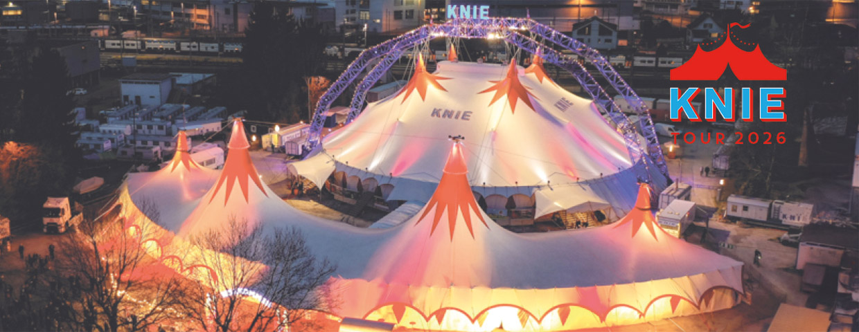 Tickets für Circus Knie in THUN