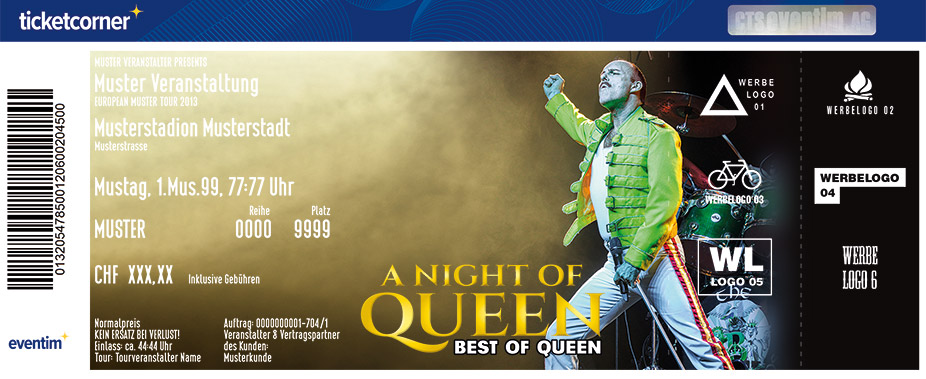A Night of Queen Tickets - Ticketcorner