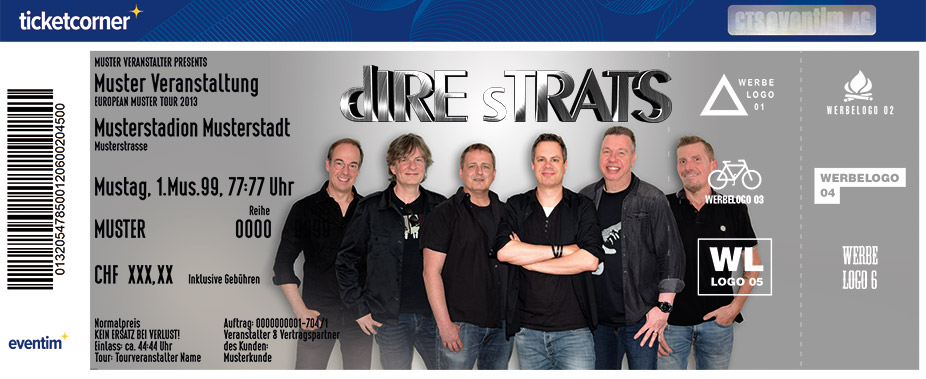 dIRE sTRATS - a tribute to Dire Straits Tickets - Ticketcorner