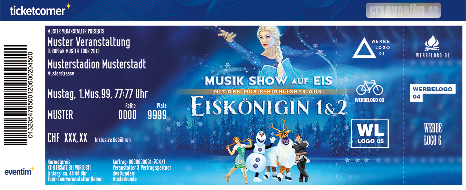 Eiskönigin 1&2 - Musik-Show auf Eis – offizieller Ticketverkauf
