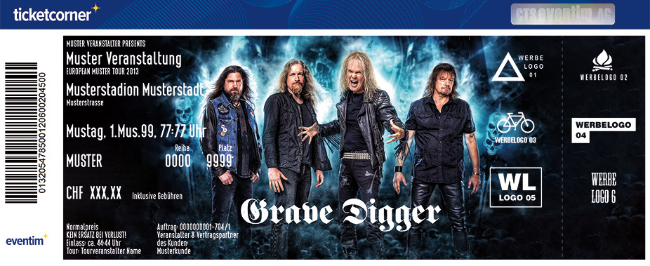 Grave Digger – Termine & Tickets